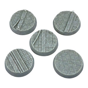 25mm Bases for Miniatures Unpainted Industry 10 Wargaming - Etsy