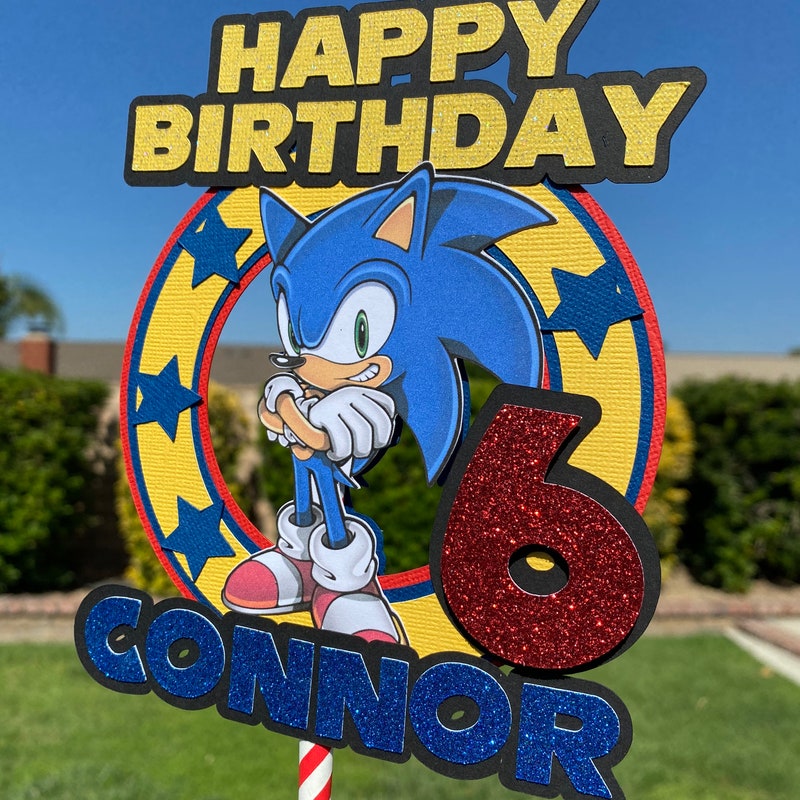 Sonic Cut Outs - Etsy