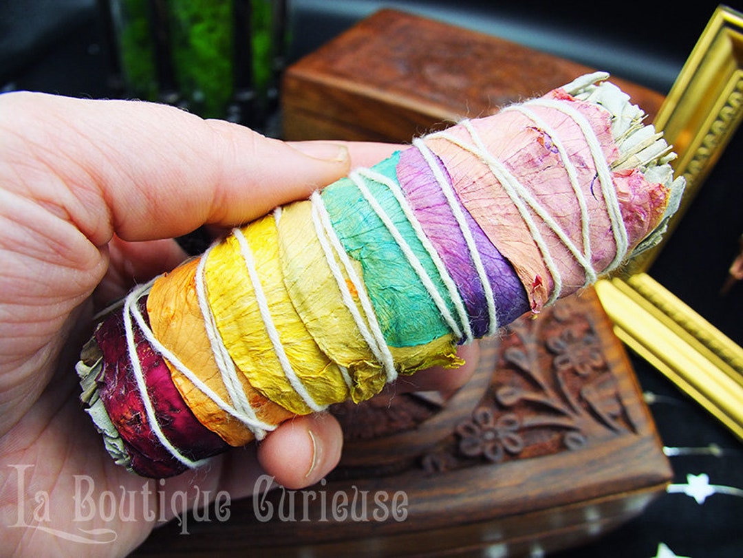 Sage of the 7 Chakras Purification Meditation Fumigation Stick - Etsy