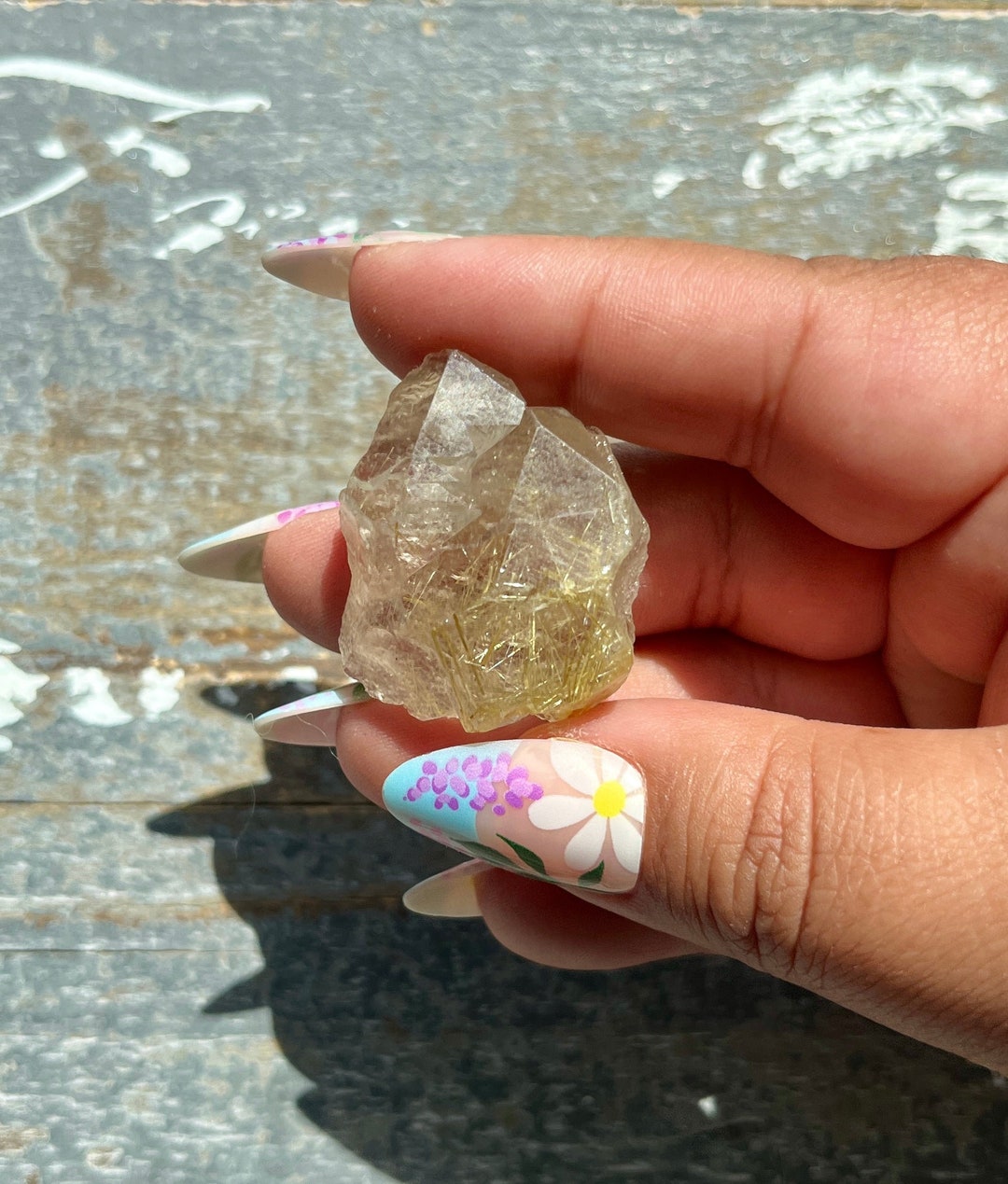 Gorgeous Golden Rutile Point From India - Etsy