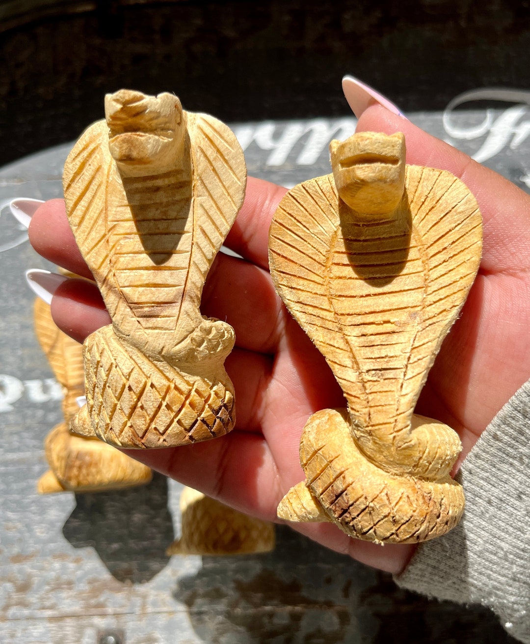 Unique Hand Carved Palo Santo Cobra From Peru 1 per Order Denver ...