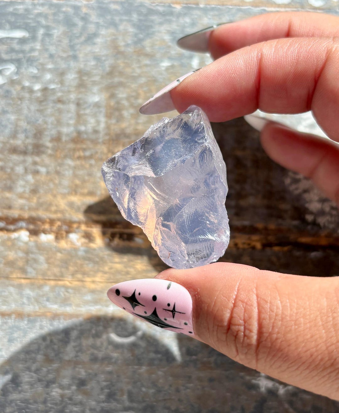 Gorgeous Raw Lavender Moon Quartz color Enhanced From Brazil tucson ...