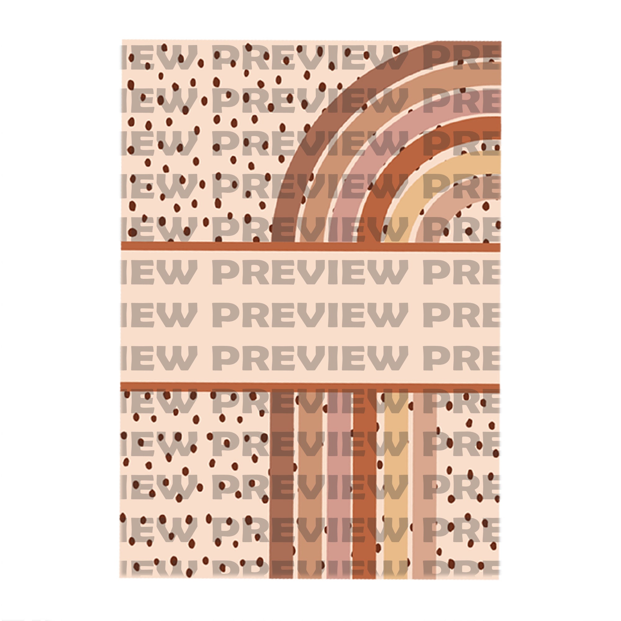 Boho Hall Pass Rainbow Themed Classroom Decor Dot Print Chic - Etsy