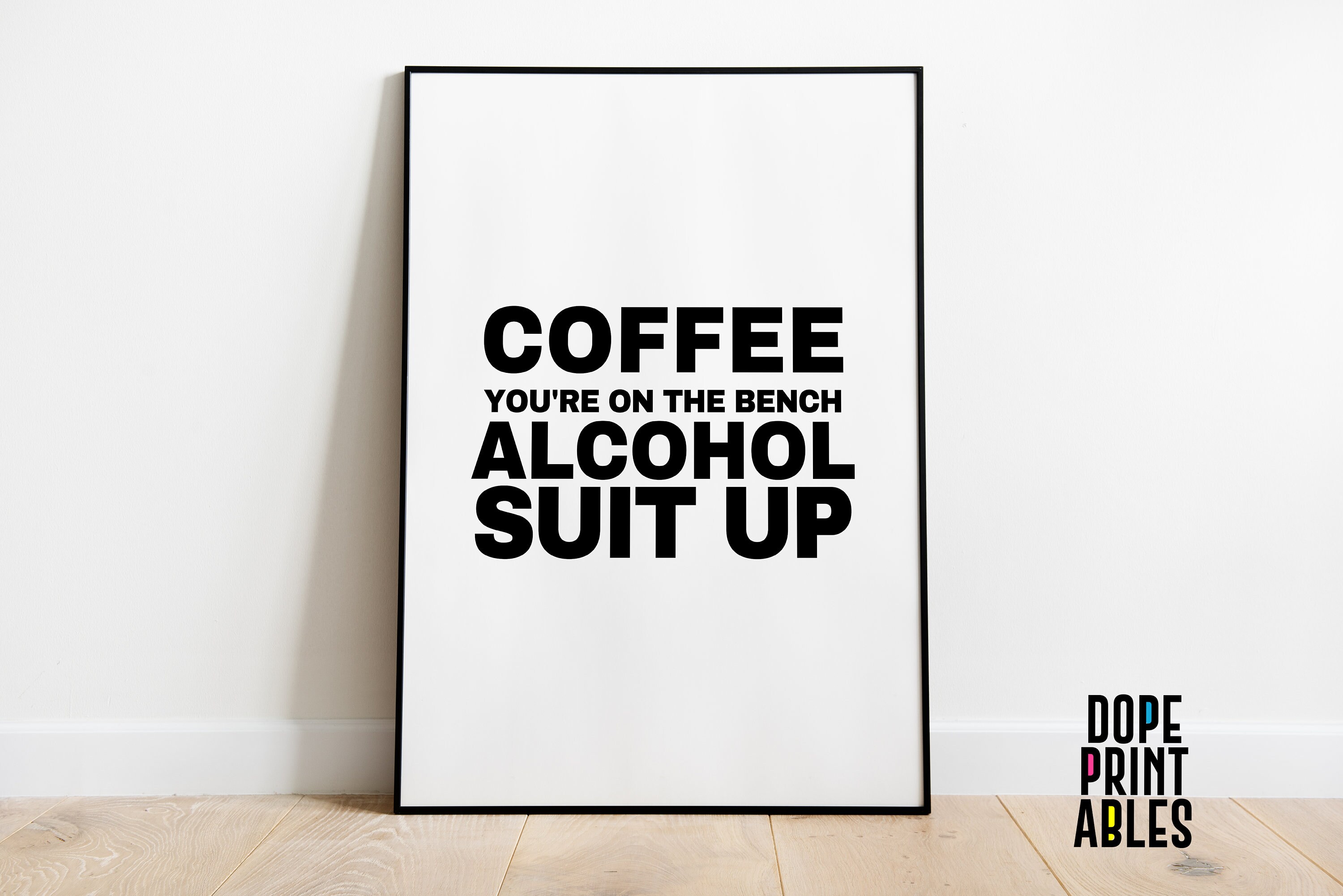 Suit Up Poster