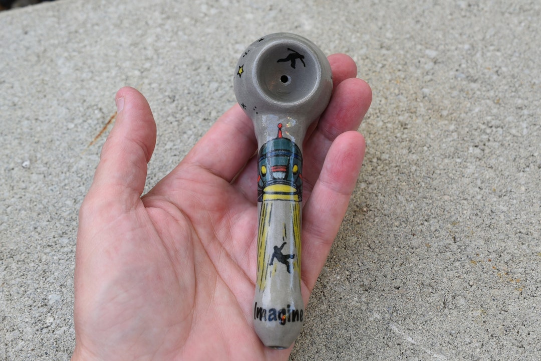 Alien, Alien Spaceship, Lost in Space, Space, Cement Gray Color, Large ...