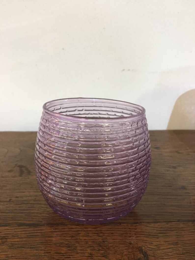 Small Purple T/light Holder - Etsy