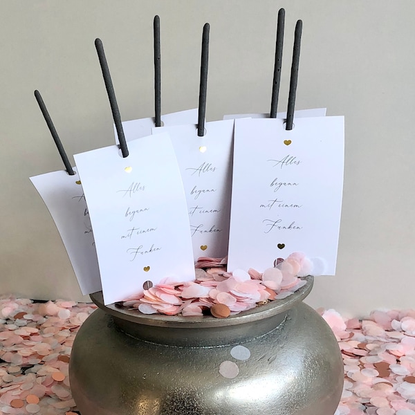 Sparkler Cards - Etsy