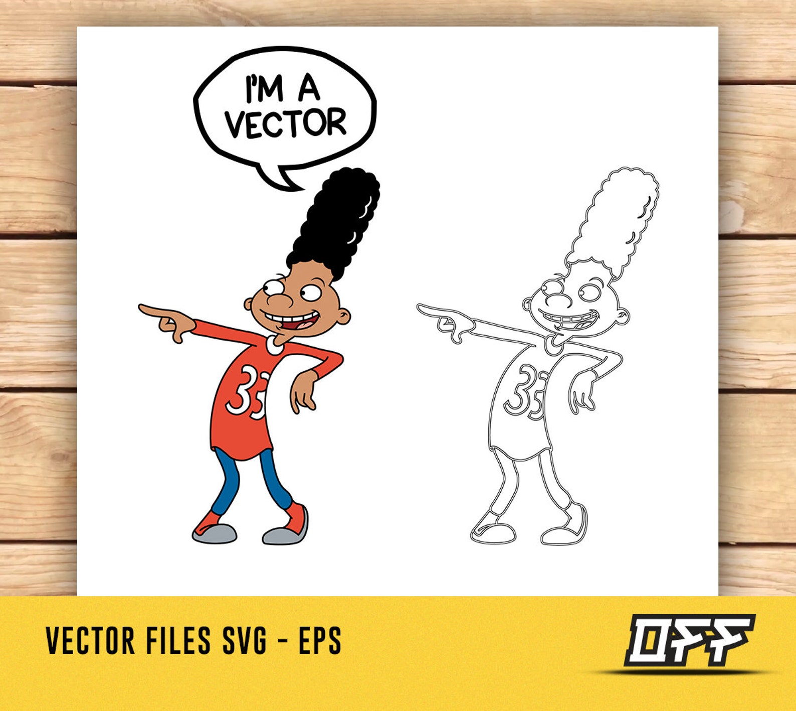 Hey Arnold Characters Svg Arnold Svg Eps Nickelodeon Etsy
