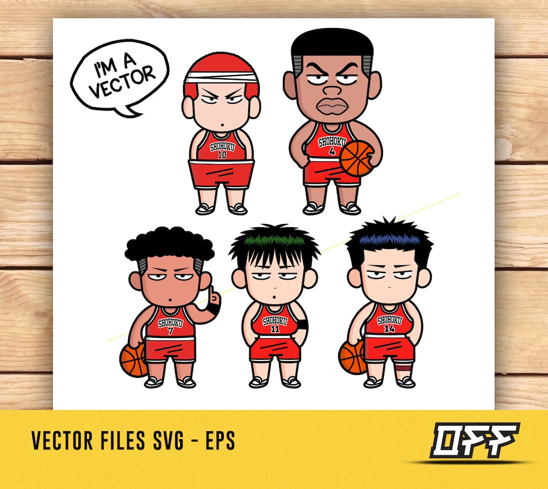 Akagi Slam Dunk Chibi