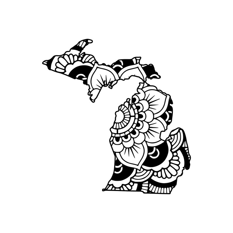 Michigan Home Decor Pure Michigan Michigan Sign Great | Etsy