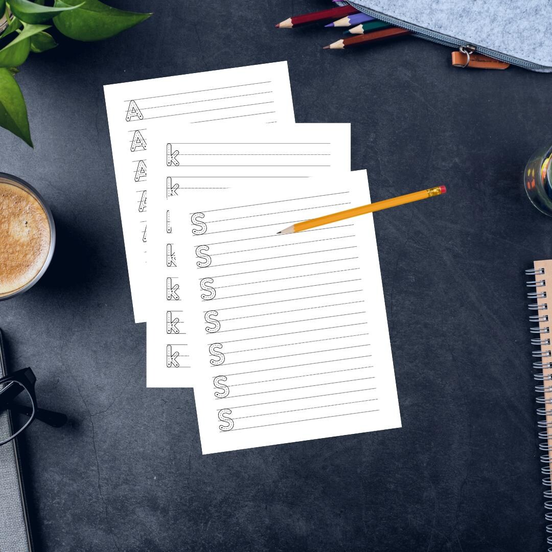 Printable Uppercase and Lowercase Alphabet for Kids, Kids Letter ...