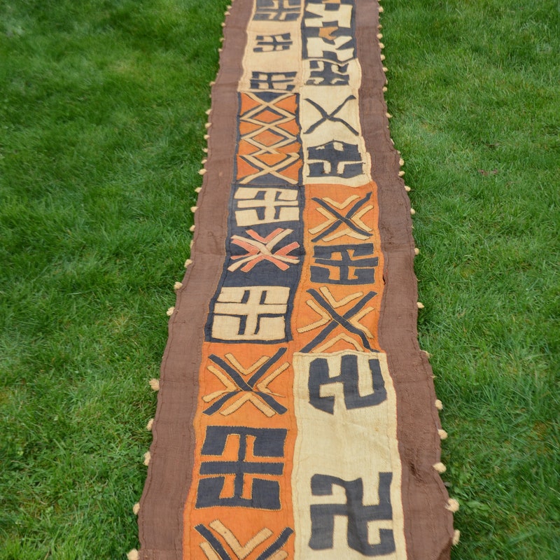 Kuba Cloth Runner - Etsy