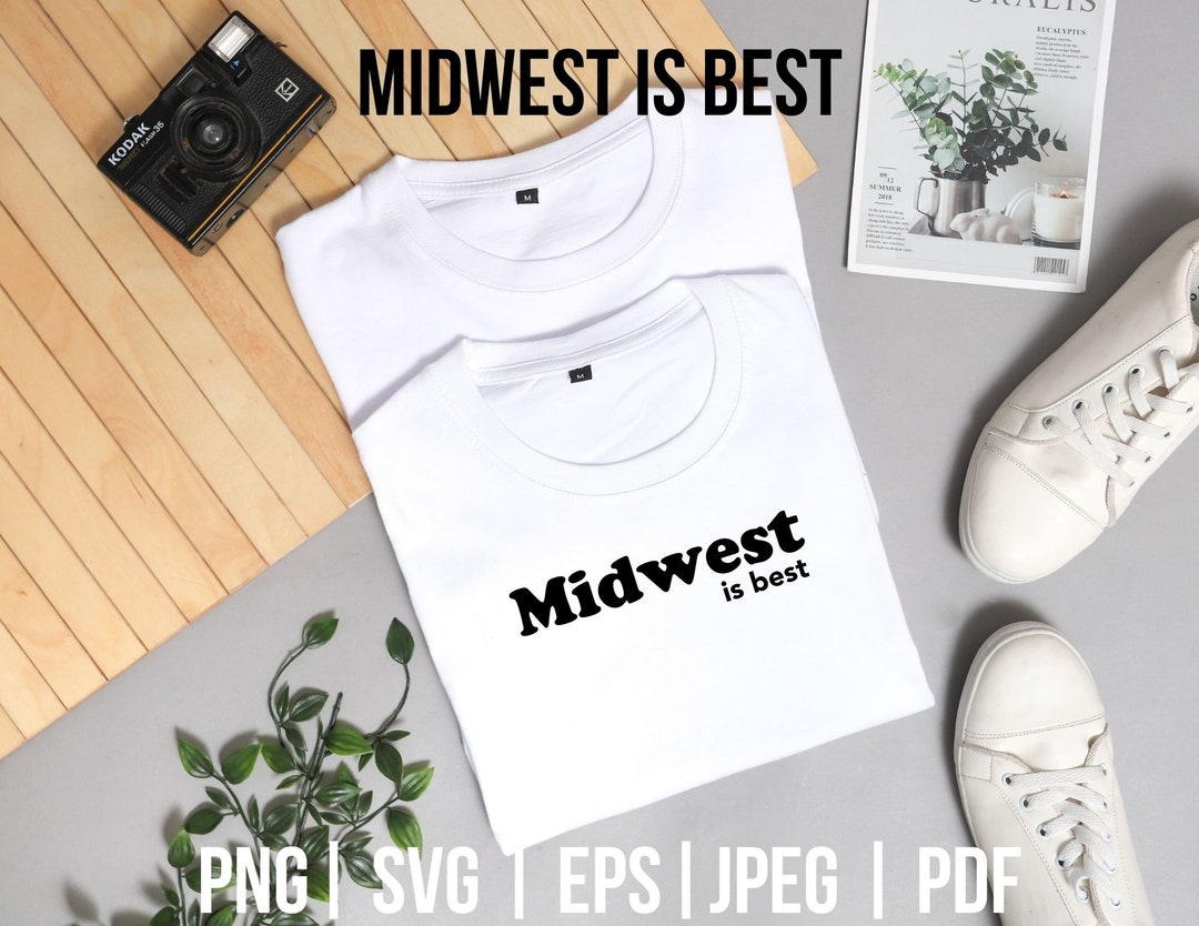 Midwest Digital Download | Cricut | Png | Svg | Eps | T-shirt | Digital ...