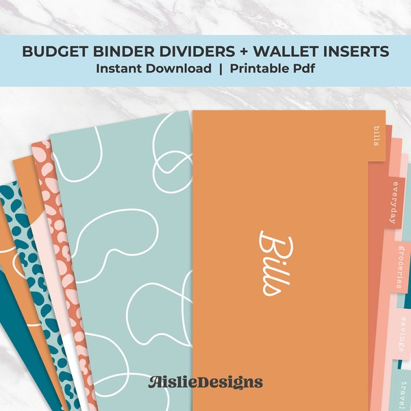 Budget Binder Printable - Etsy