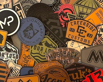 Personalized Color Logo Patch: Leatherette Hat Patches - Etsy