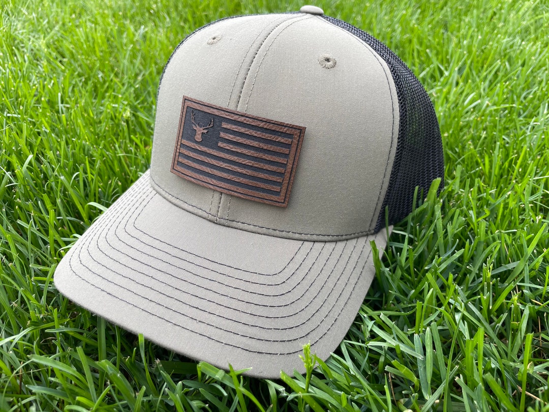 Outdoor Collection- Custom Leather Patch Hats and Patches - Etsy