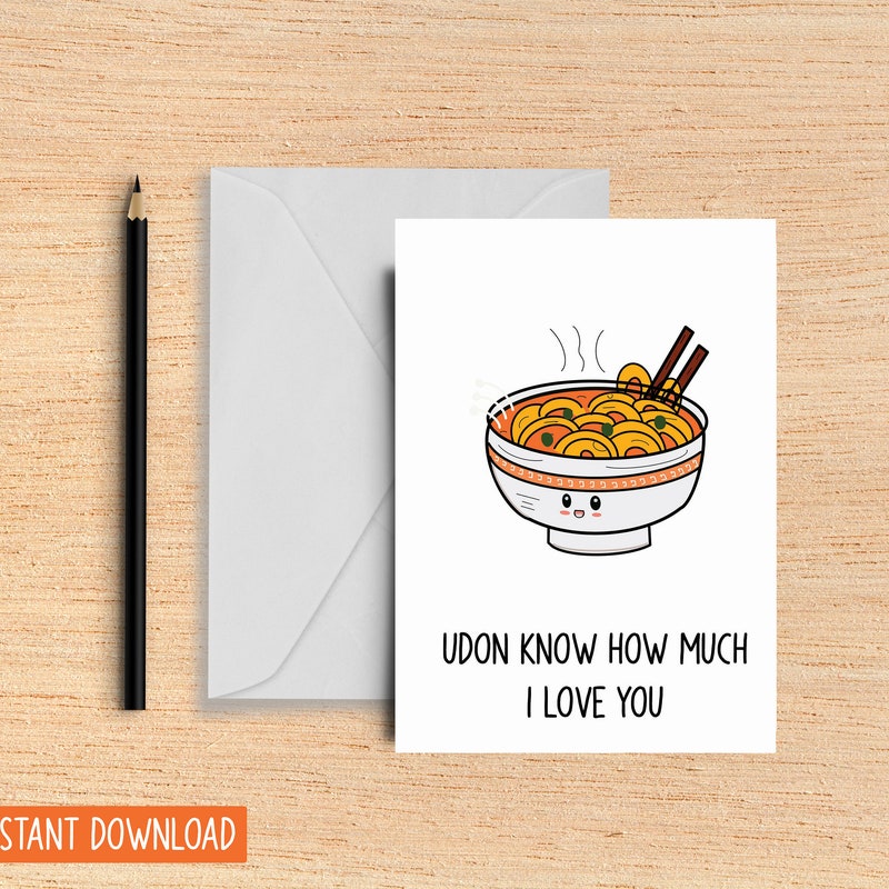 Cute Love Card - Etsy