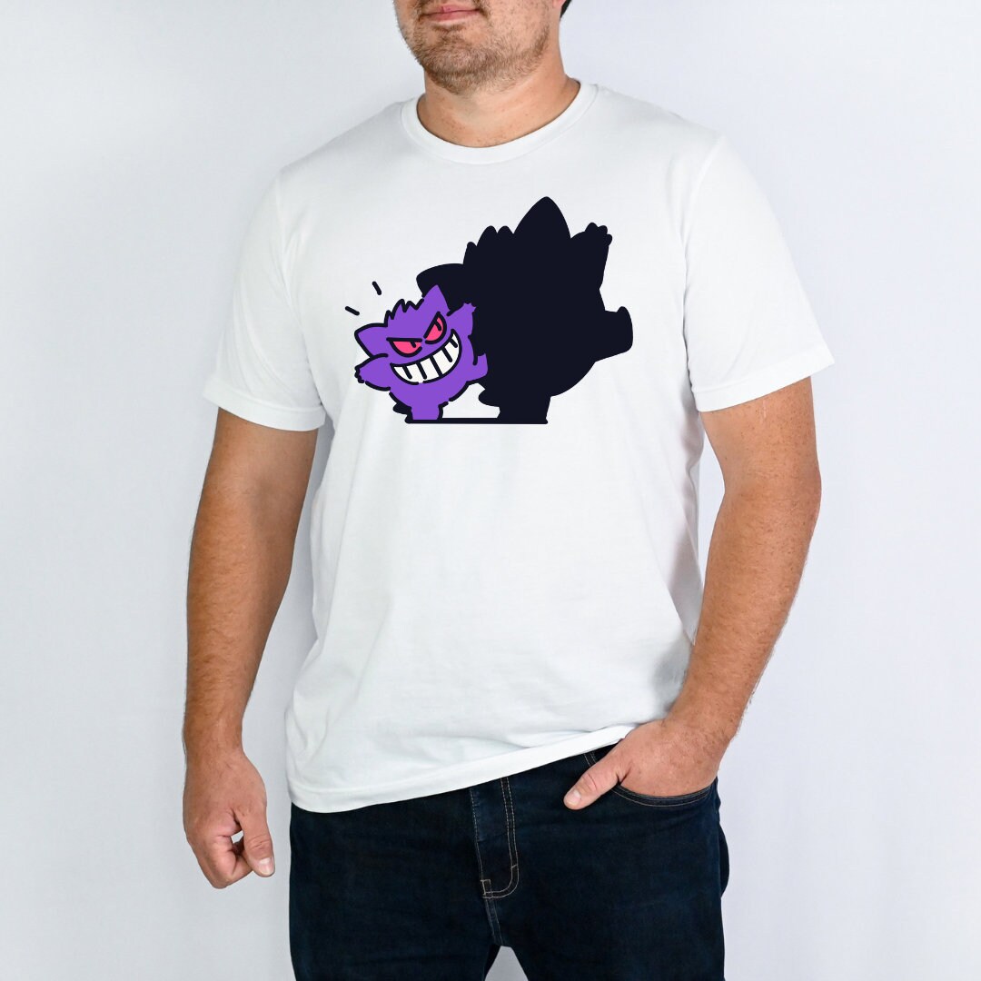 Gengar Shirt, Pokemon Gengar T-shirt, Video Games, Gamer Shirt, Unisex ...