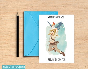Link Birthday Card - Etsy