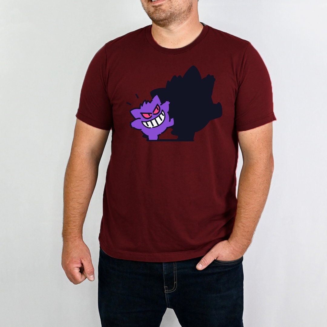 Gengar Shirt, Pokemon Gengar T-shirt, Video Games, Gamer Shirt, Unisex ...