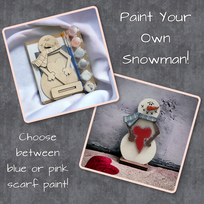 Paint Your Own Snowman - Etsy