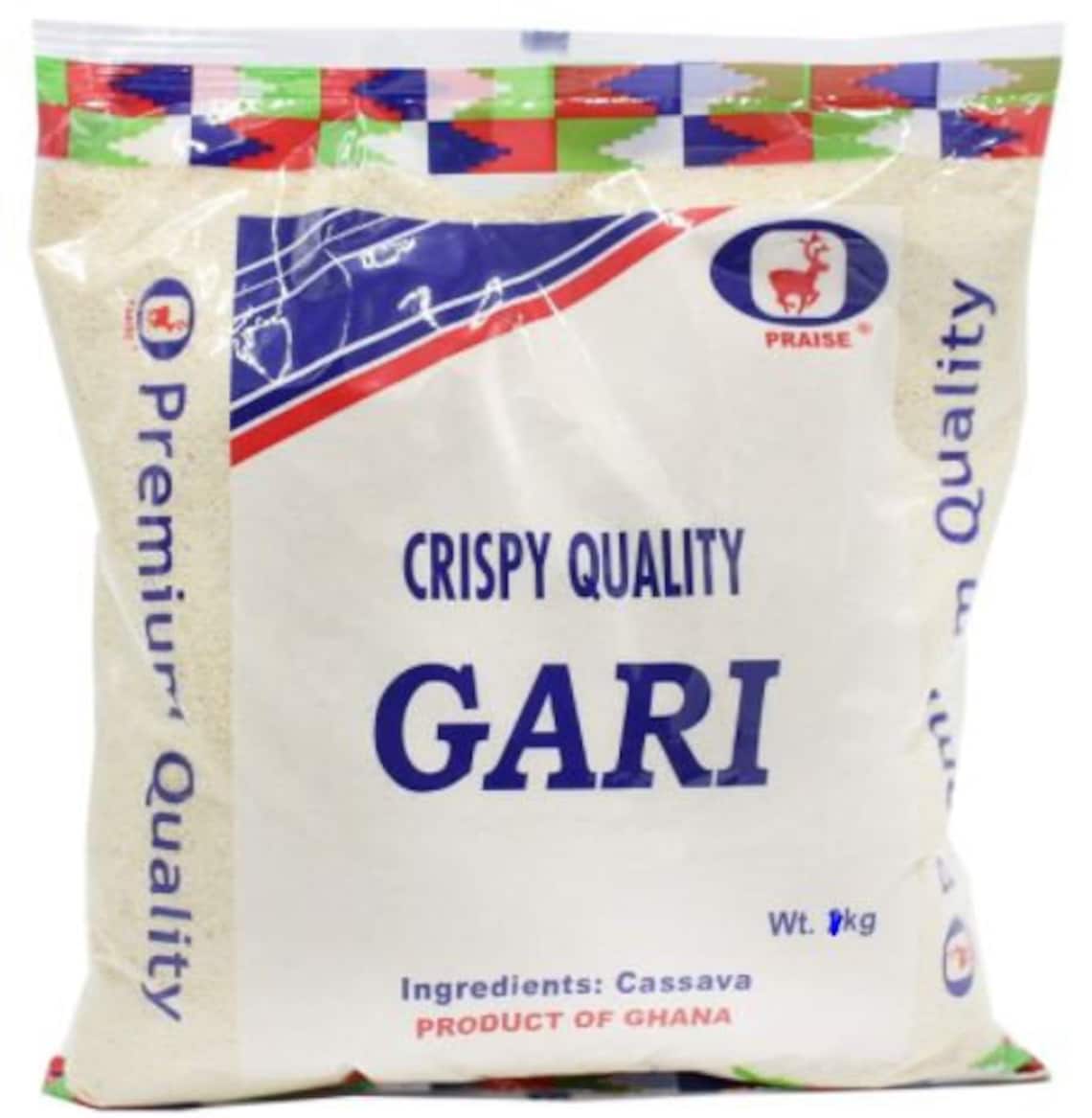 Praise Gari Cassava Cassava Flour 1kg Coarse Ghana Etsy