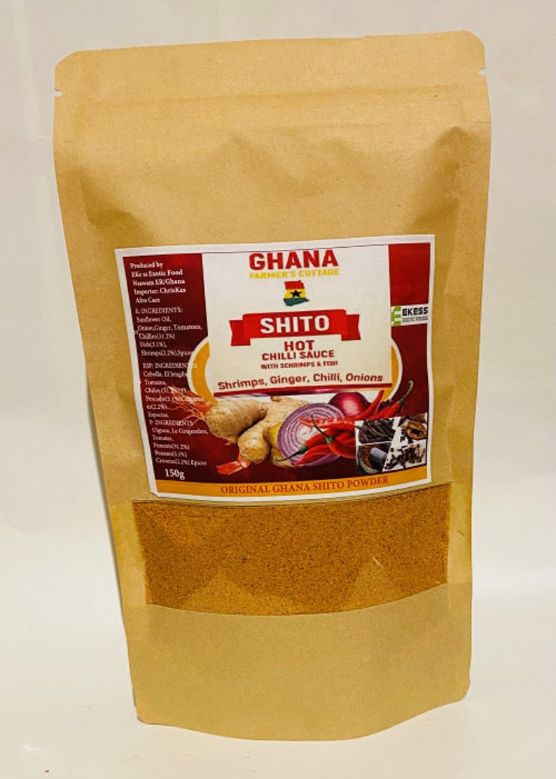 Ghana Shito Mix - Instant Shito Mix Spices 150g - Etsy Ireland