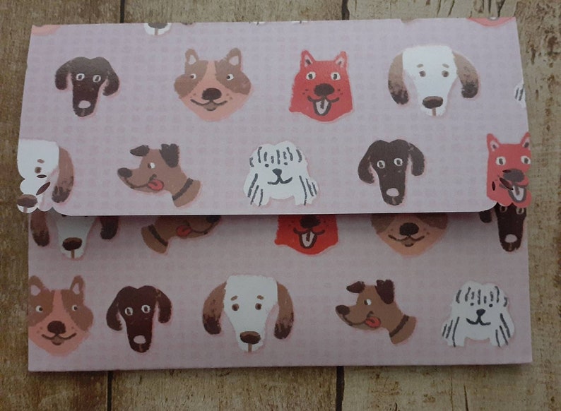 Puppy Dog Penpal Kit Snail Mail Happy Mail Pocket Envelope - Etsy