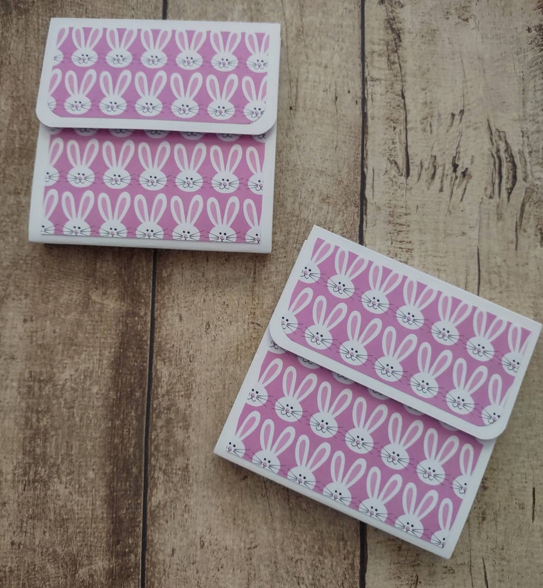 One 1 Easter Bunny Sticky Note Pad Holder, Memo Pad, Teacher Gift ...