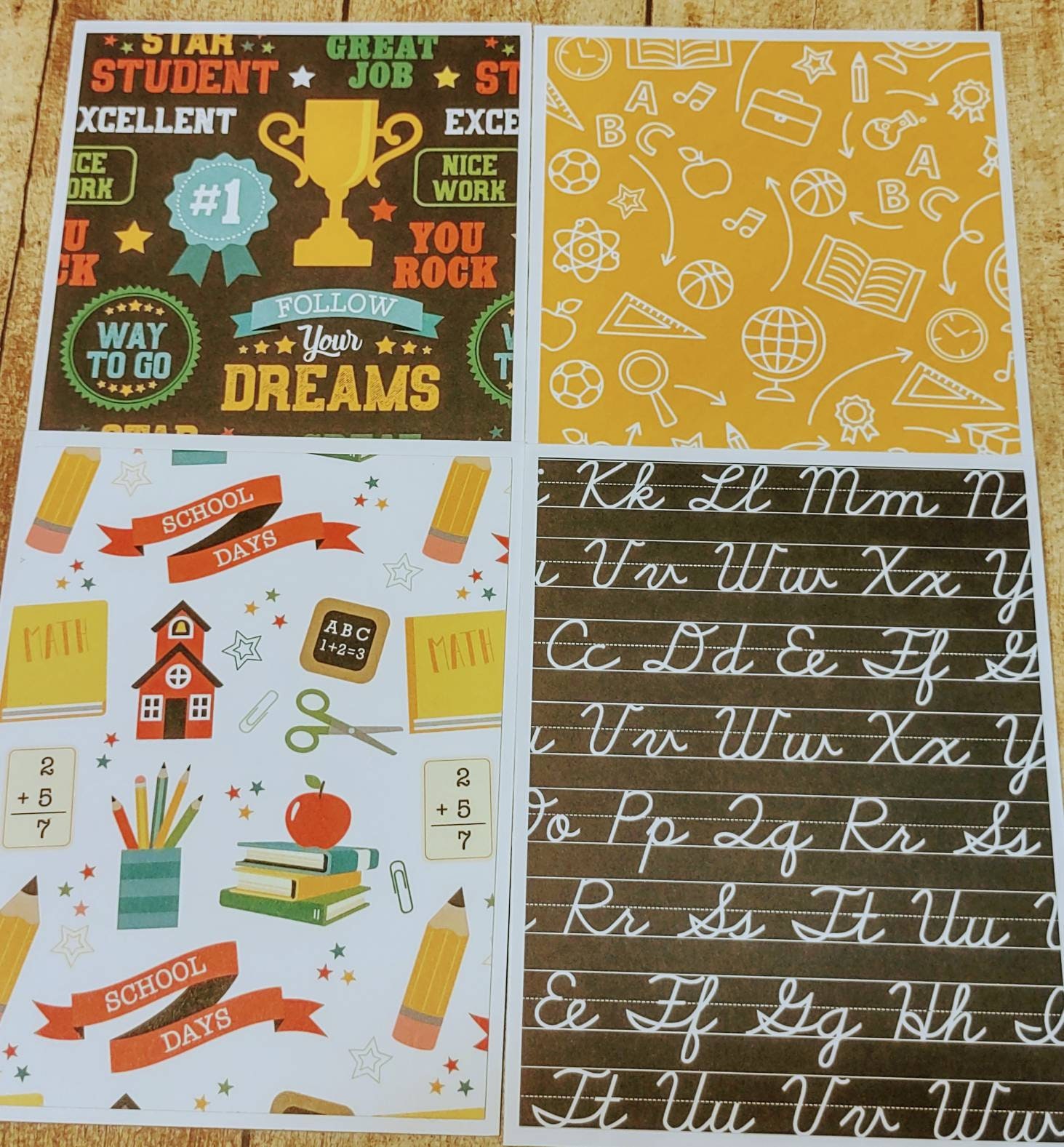 Office & School Supplies Set of 10 Blank Notecards with envelopes ...