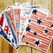 Set of 6 Stars and Stripes Patriotic Notecards With Envelopes, Stars ...