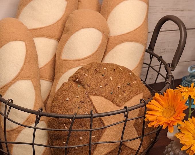 Felt Bread Basket - Etsy