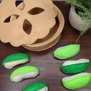 Felt Apple Pie Play Set: Eco-friendly Pretend Play Food - Etsy