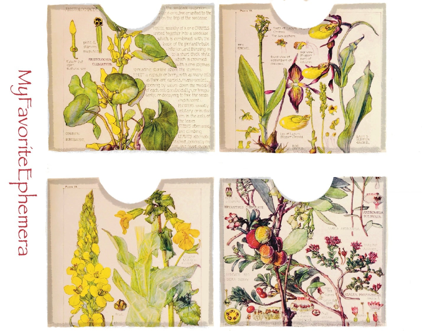 Printable JUNK JOURNAL ESSENTIALS Pockets Tags and - Etsy