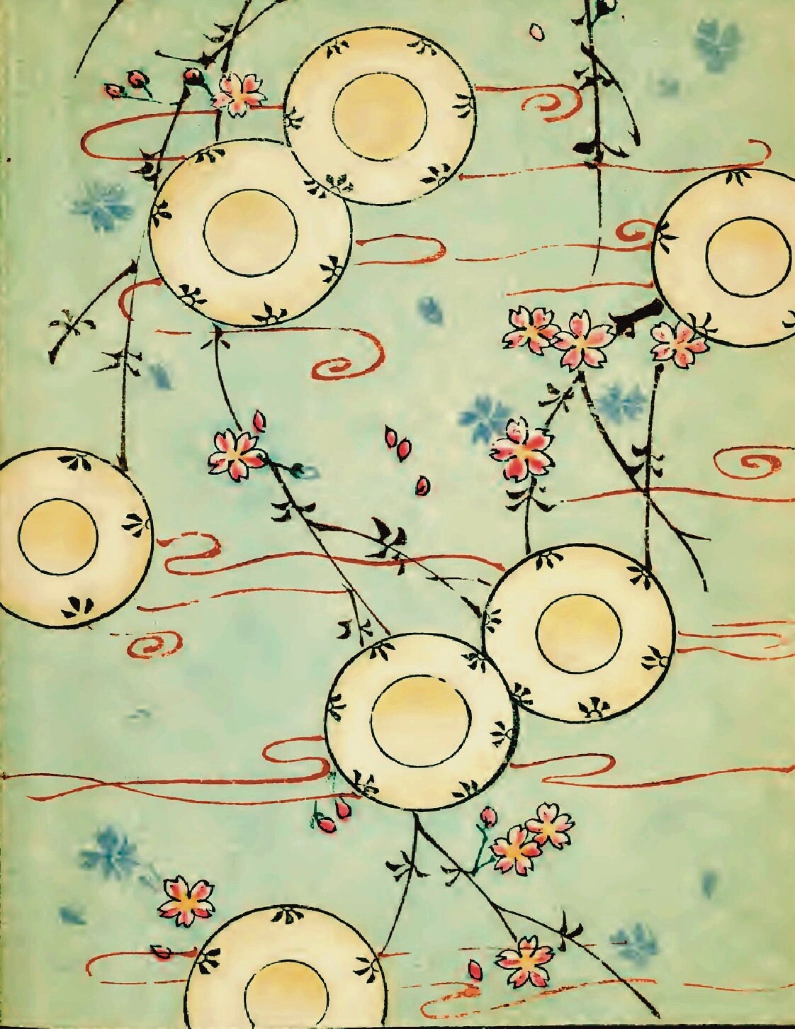 8 Page Vintage JAPANESE ART PRINTS Paper Pack Digital - Etsy