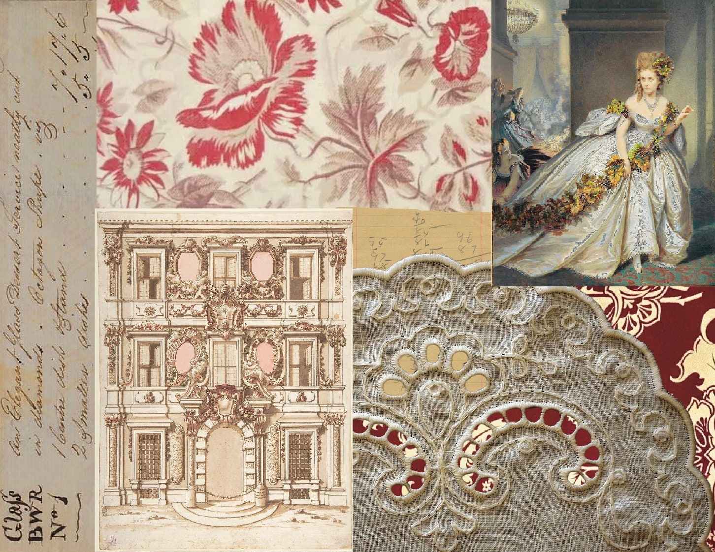 AMANDINE French Collage Journal Pages Digital Download - Etsy