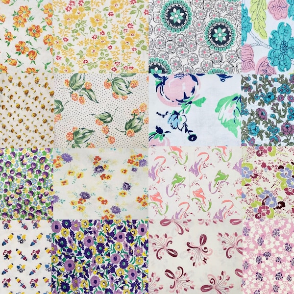 Feed Sack Fabric - Etsy