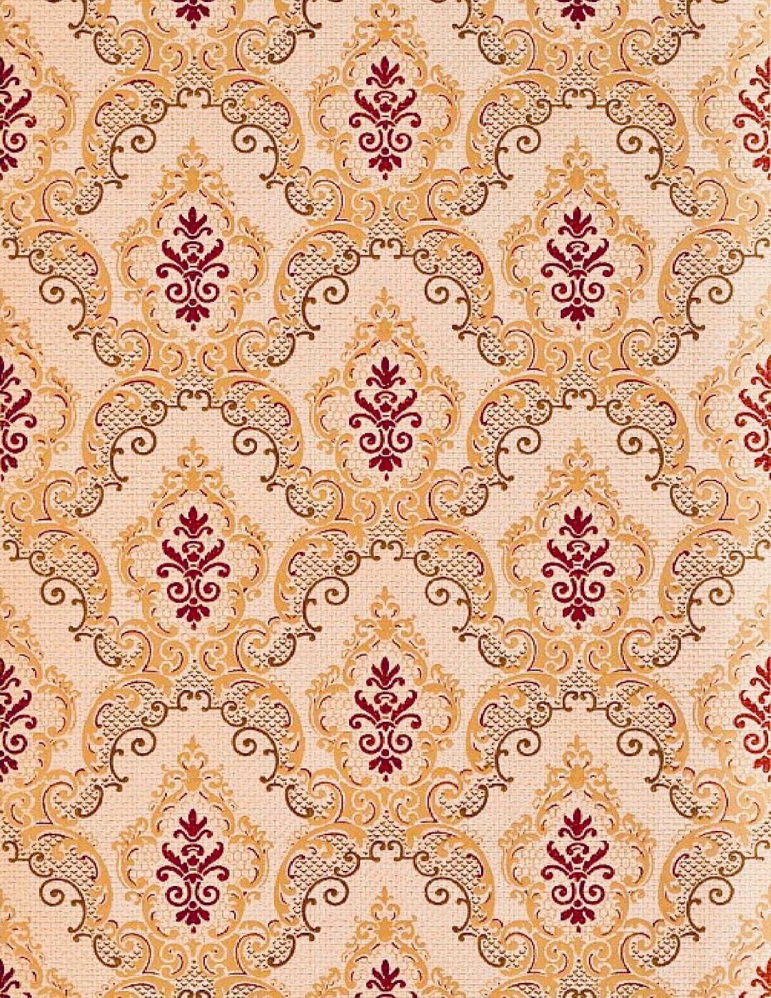 Vintage Design Paper Digital Download for Junk Journals, Ephemera, Tags ...