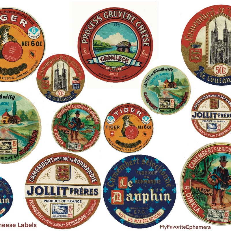 Cheese Labels - Etsy