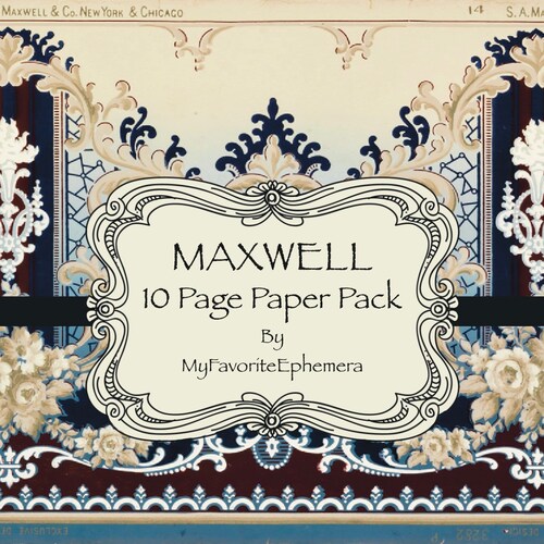 ANNE 10 Page Paper Pack Journal Pages Ephemera Vintage - Etsy