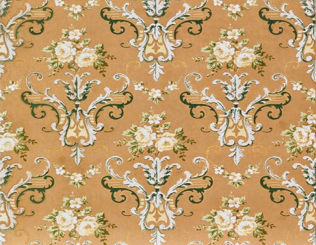 Vintage Design Paper Digital Download for Junk Journals, Ephemera, Tags ...