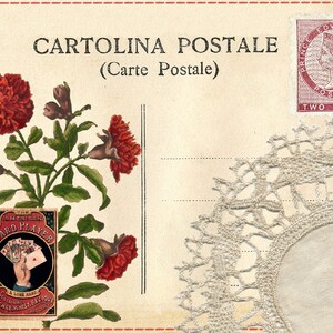 5 Junk Journal Pages, RUBY RED ROSE Vintage Journal Making, Journaling ...