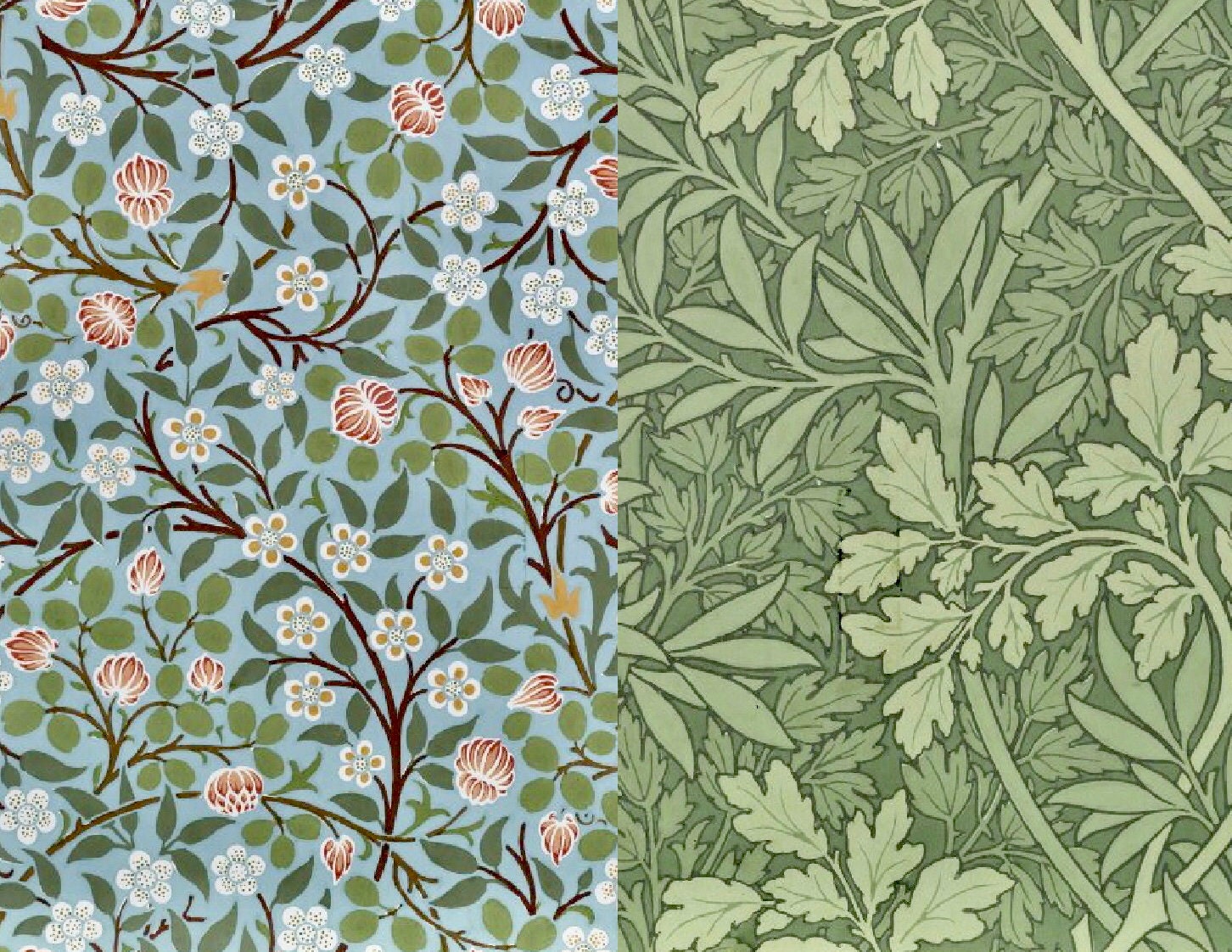 DIGATAL DOWNLOAD Vintage 1800s William Morris Wallpaper - Etsy