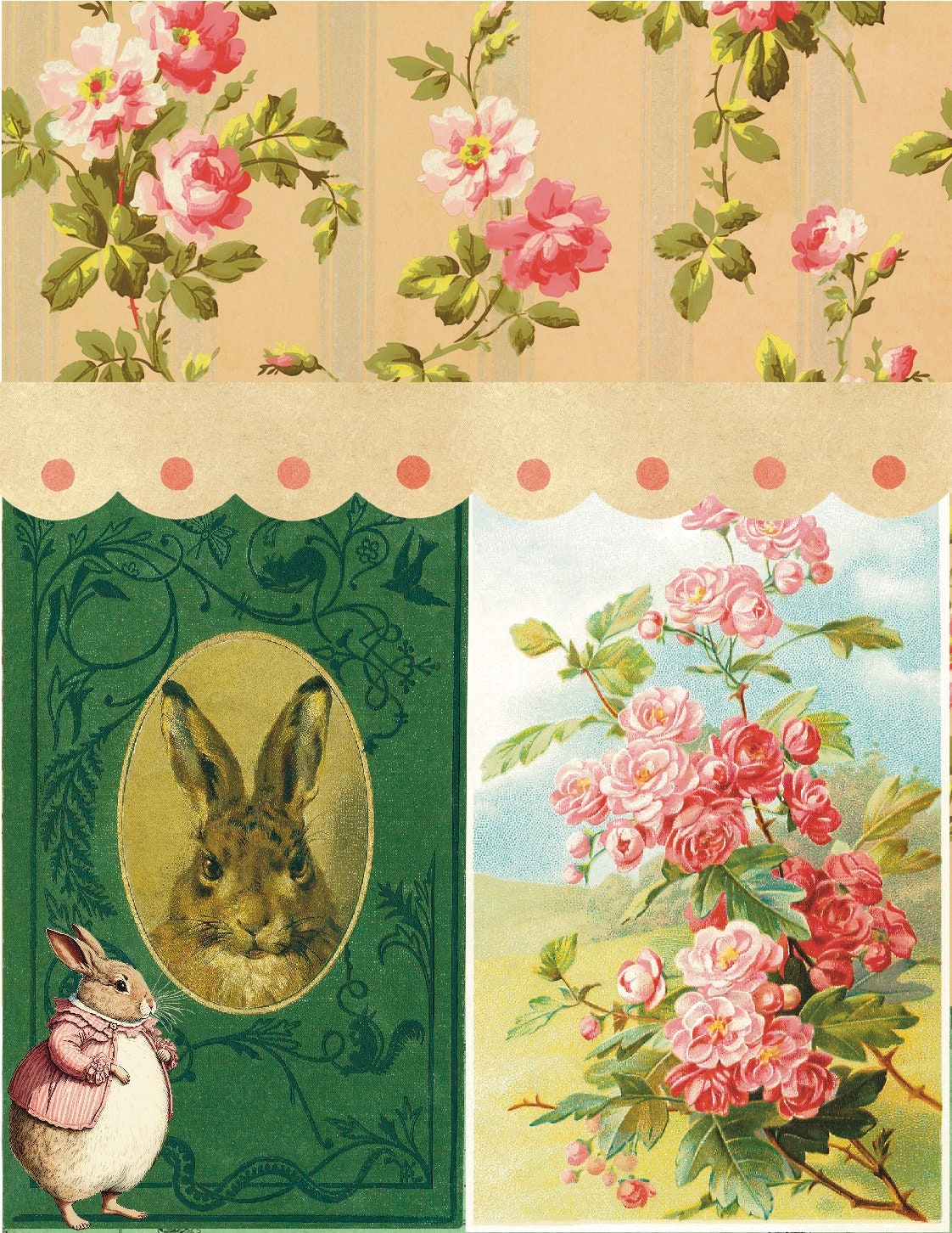 SUNDAY BEST, Junk Journal Collage Sheets, Ephemera and Pages - Etsy