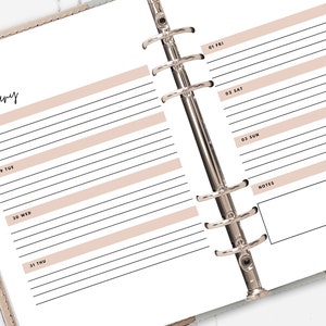 2021 Weekly Planner to Do List Daily Planner Weekly Schedule A4 Letter ...