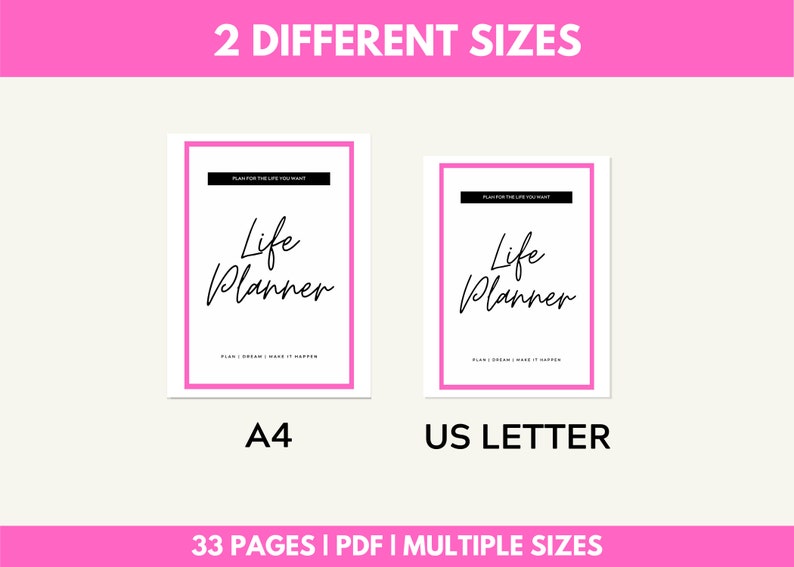 Ultimate Life Planner, Life Planner Digital, Ultimate Life Binder ...