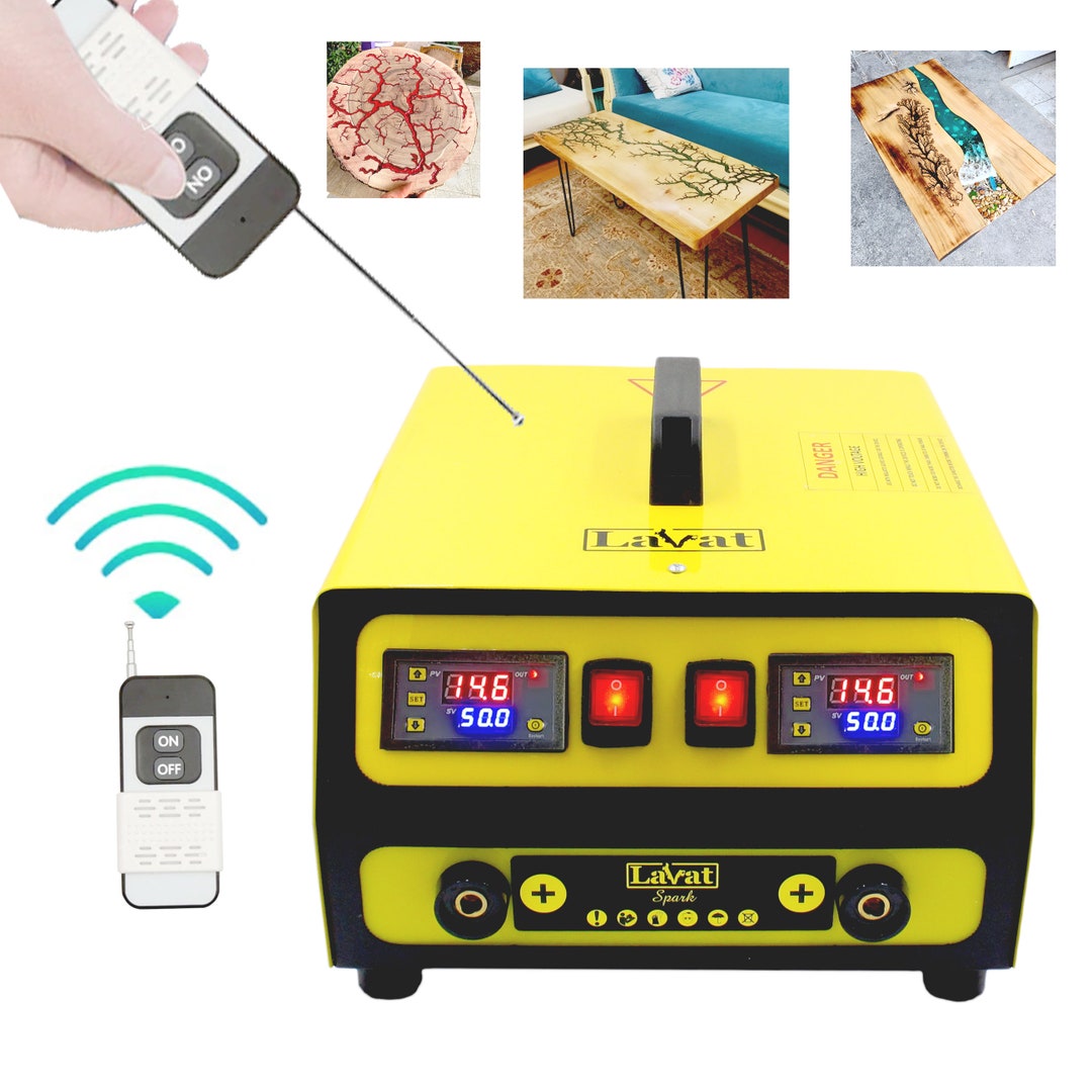 Lichtenberg Wood Burning Machine, Spark Pro. Remote Controlled - Etsy