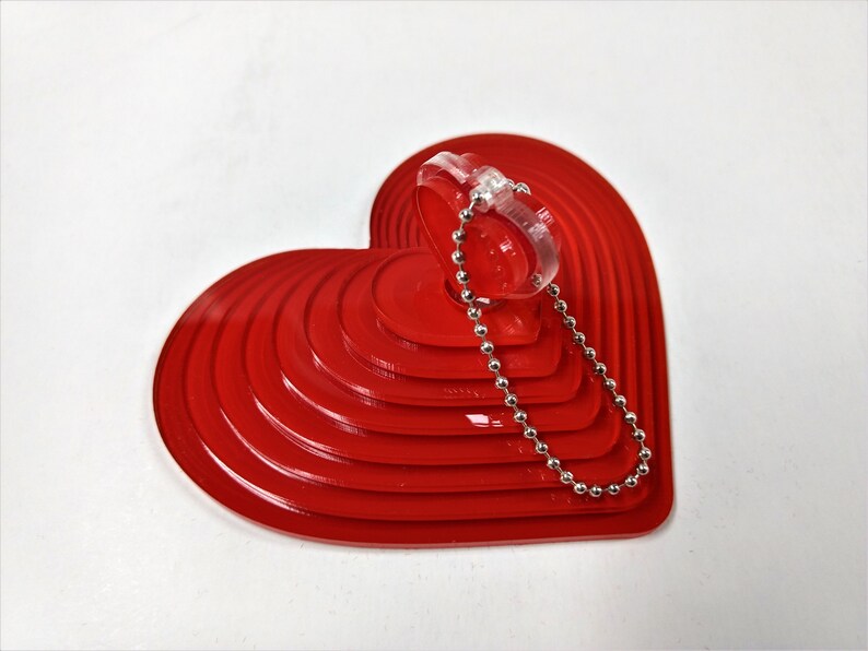 Heart Shaped Safe, Digital File, Laser Cut Ring Box (dxf, Cdr, Svg, Eps ...
