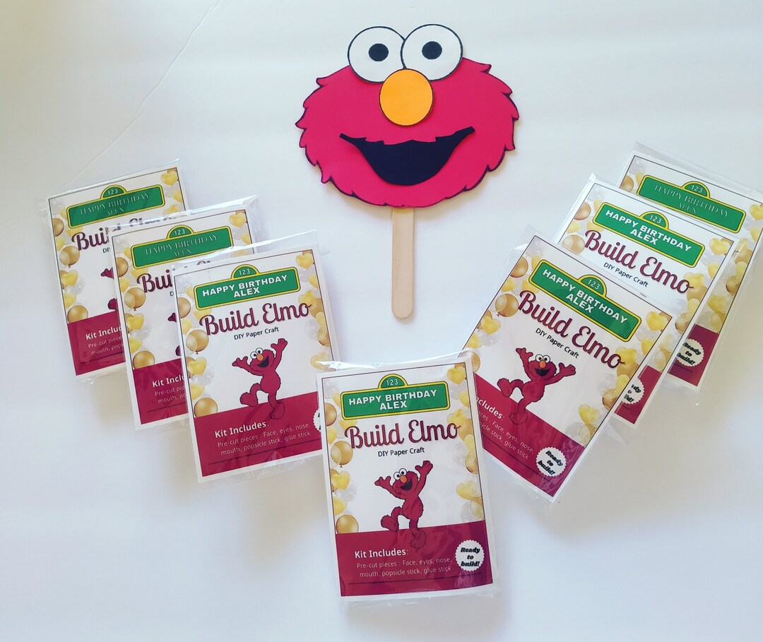 Build a Monster Paper Craft Kit / Monster Activity Kit / DIY Paper ...