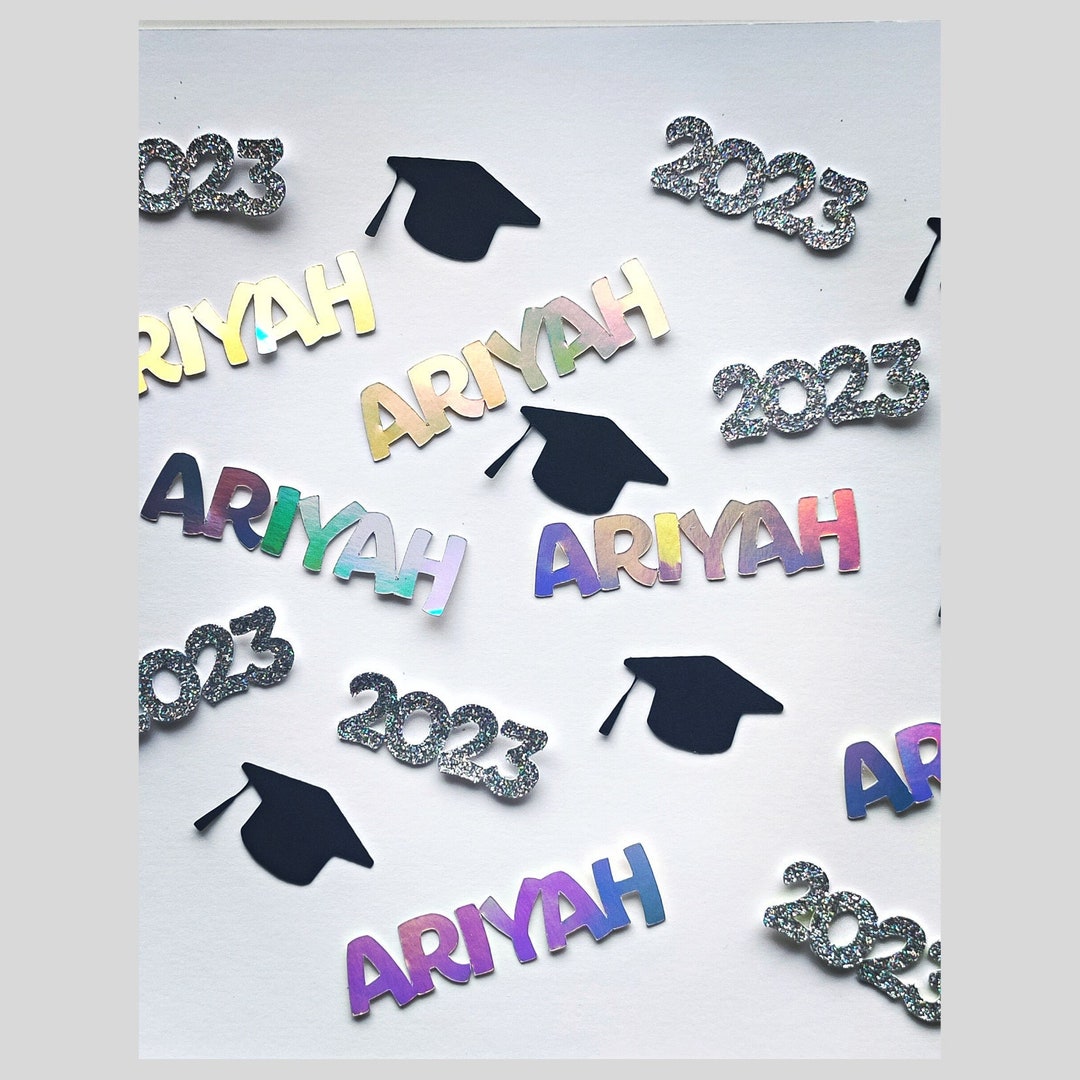 Custom Graduation Confetti / 2024 Confetti Table Decor / Graduation ...